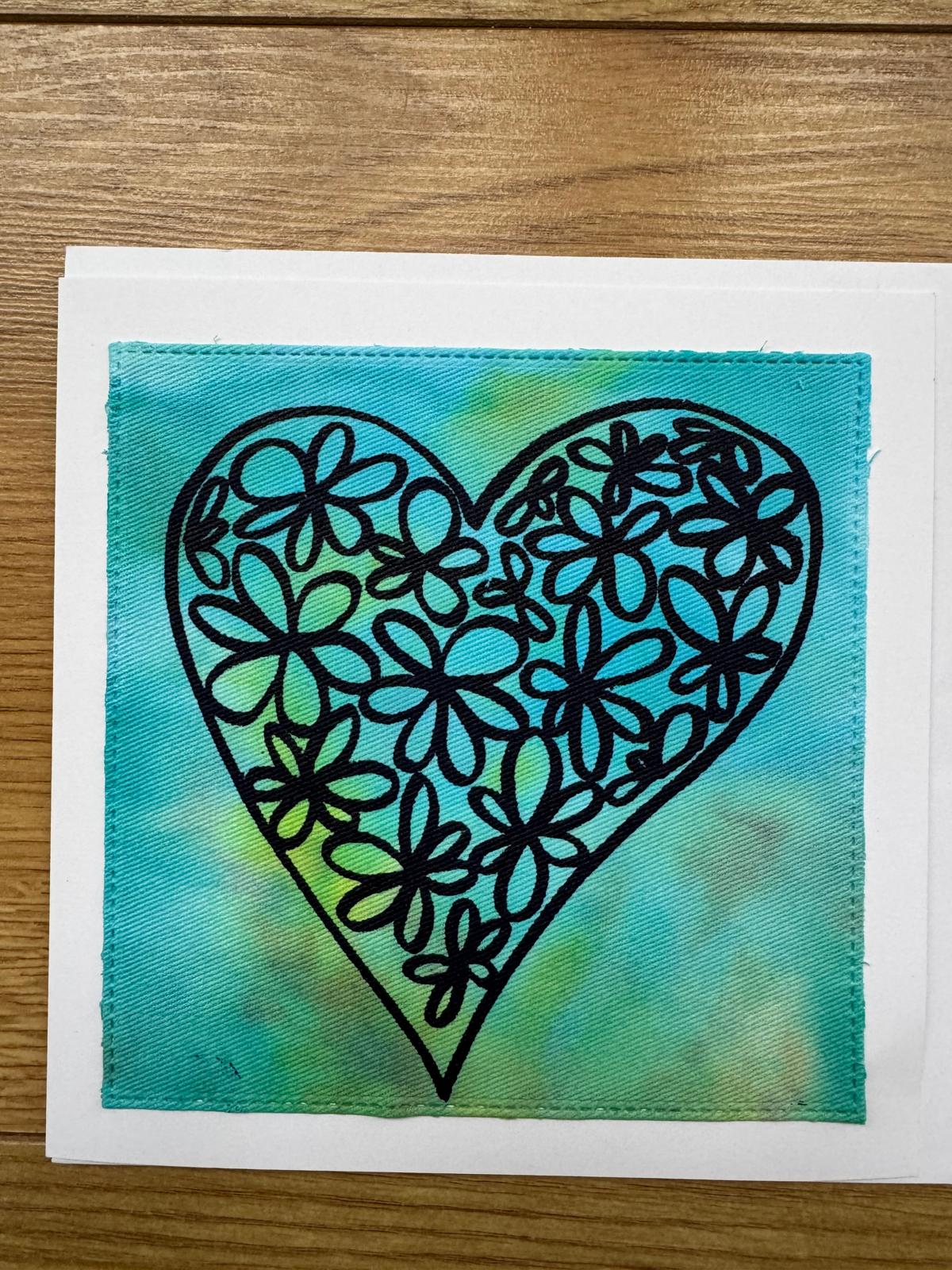 Love Heart (Blue) - Send a Little Love Card | Lover Valentine Post